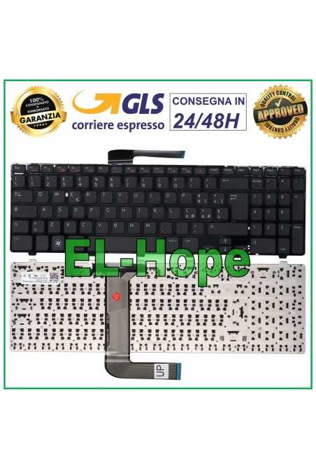 TASTIERA ITALIANA PER NOTEBOOK DELL INSPIRON 15R N5110 5110 SERIE NERA