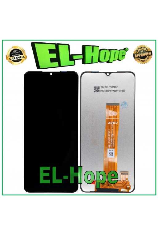 Display Lcd Per Samsung Galaxy A12 Sm A127 F Fn Touch Screen Vetro Flat Cdot